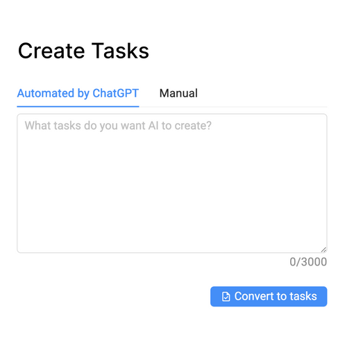 ThinkTask - ChatGPT with Task Management